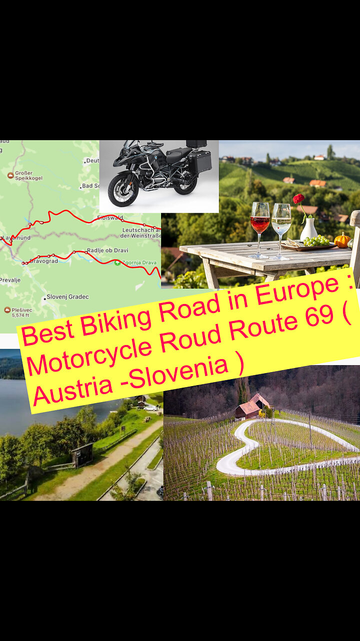 Best Biking Road in Europe : Motorcycle Roud Route 69 (Austria -Slovenia )