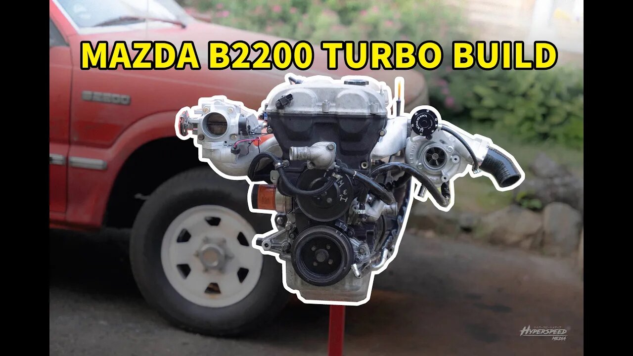 💥 Mazda B2200 Gets a Turbo - BP 1.8L Engine Build Series Part 003 ...