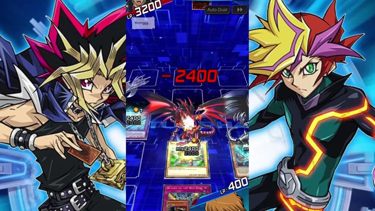 Yu-Gi-Oh! Duel Links - Joey Plays Red-Eyes Black Metal Dragon vs ...