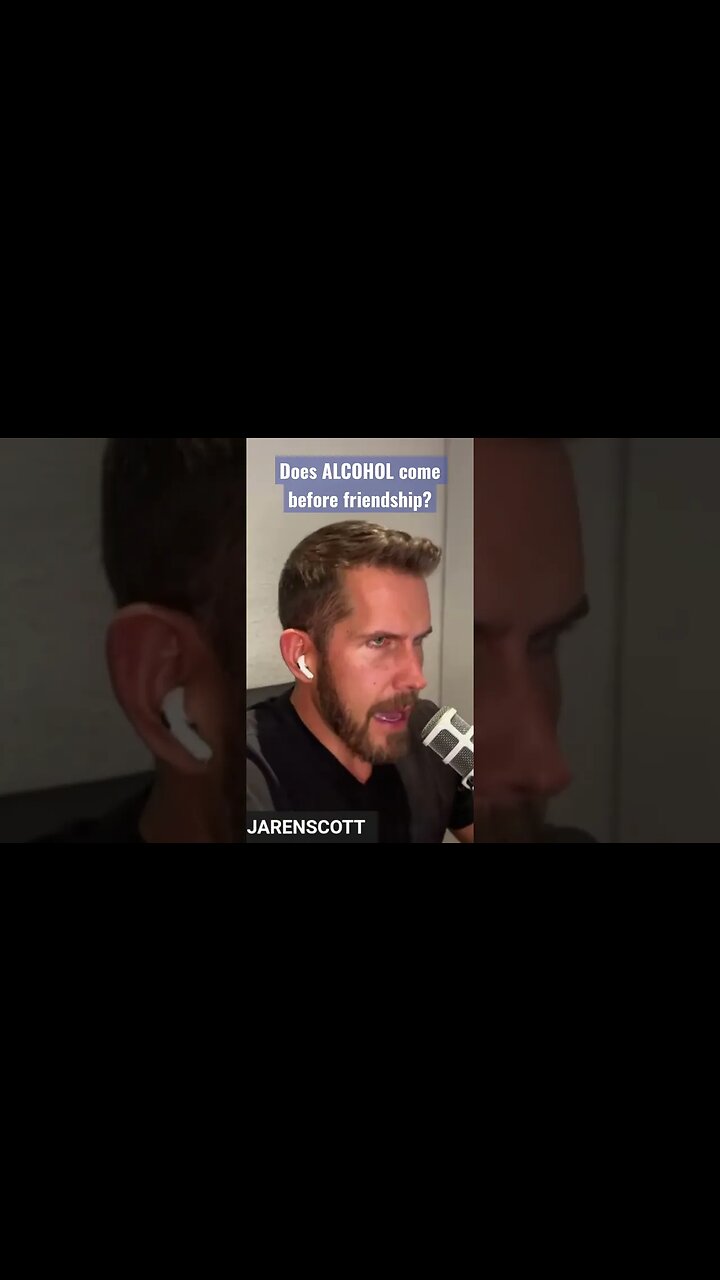 Does ALCOHOL Come Before Friendship?