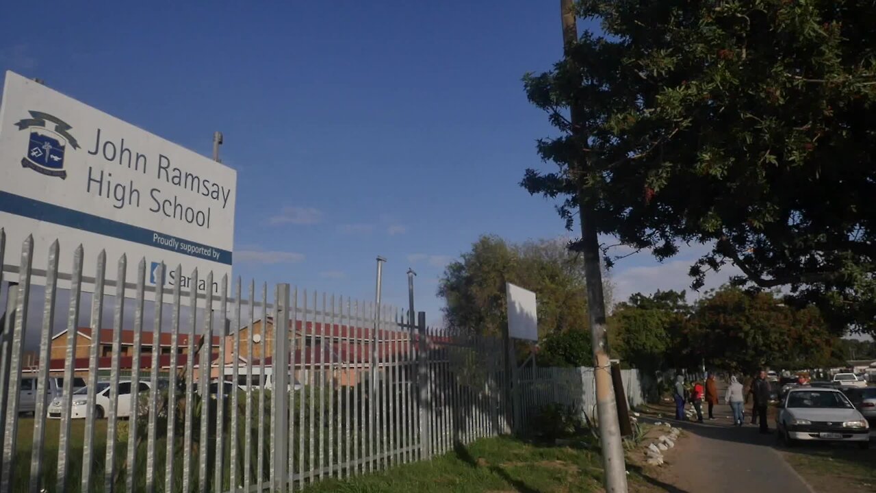 SOUTH AFRICA - Cape Town - UDF demands that John Ramsay High School be ...