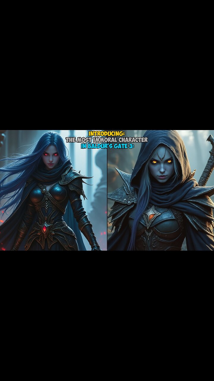 Introducing: The Most Immoral Character in Baldur's Gate 3