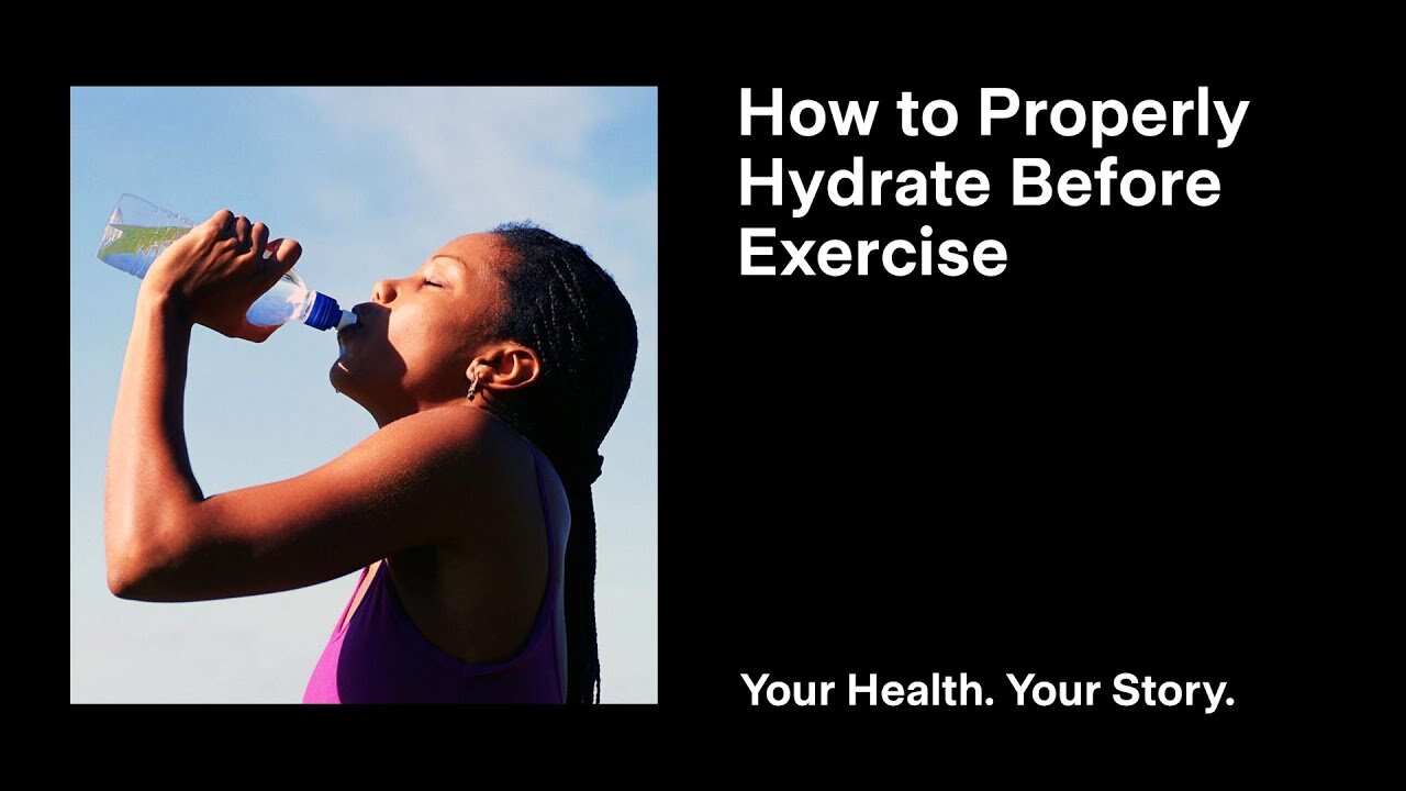 How to Properly Hydrate Before Exercise