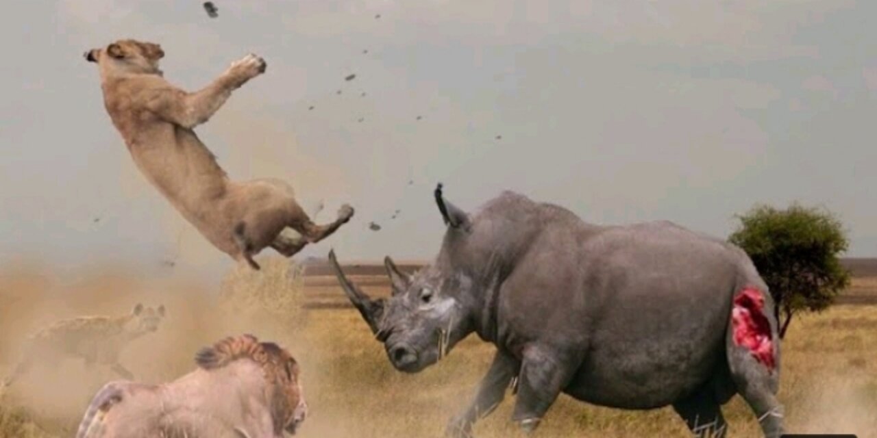 13scary moment wild animals attack their prey