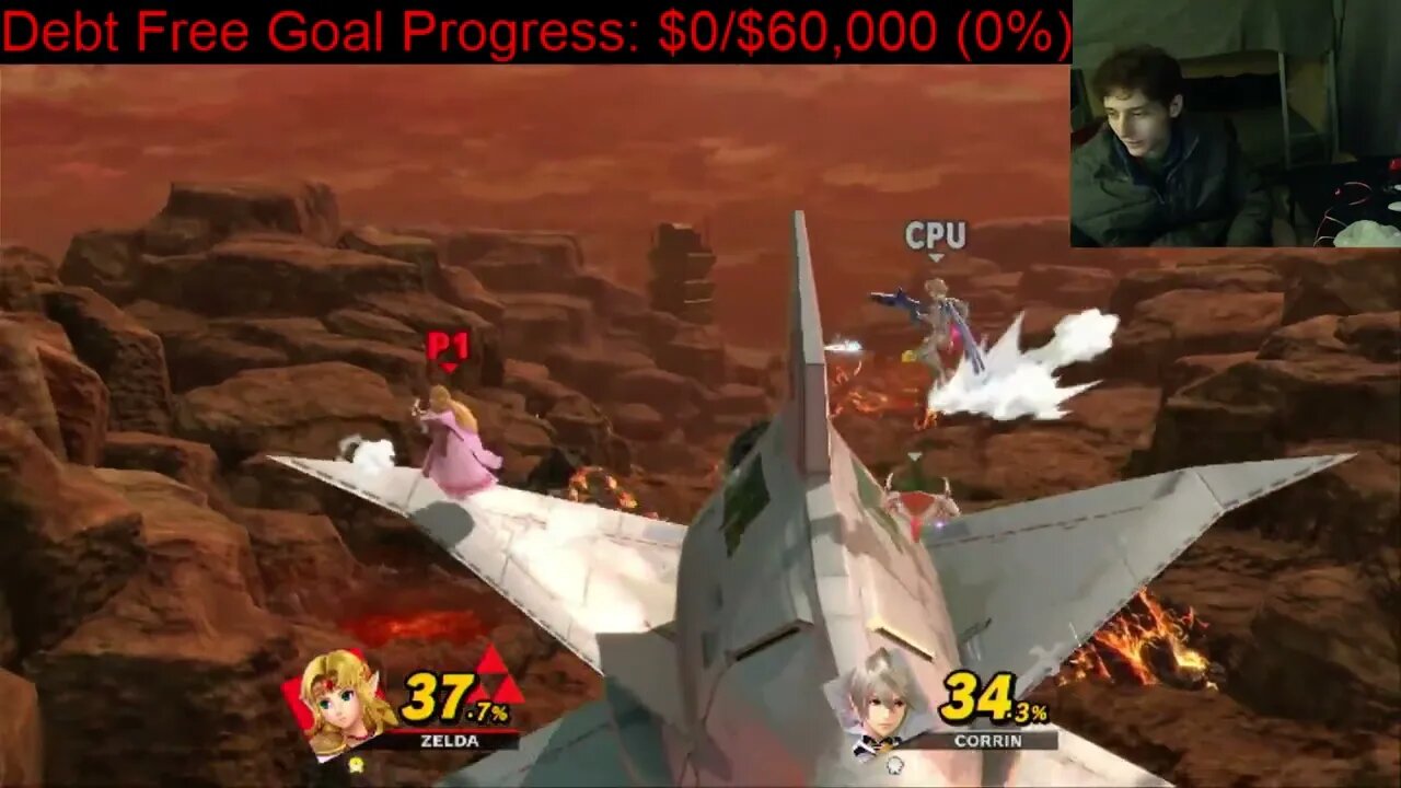 Zelda VS Corrin On The Hardest Difficulty In A Super Smash Bros ...