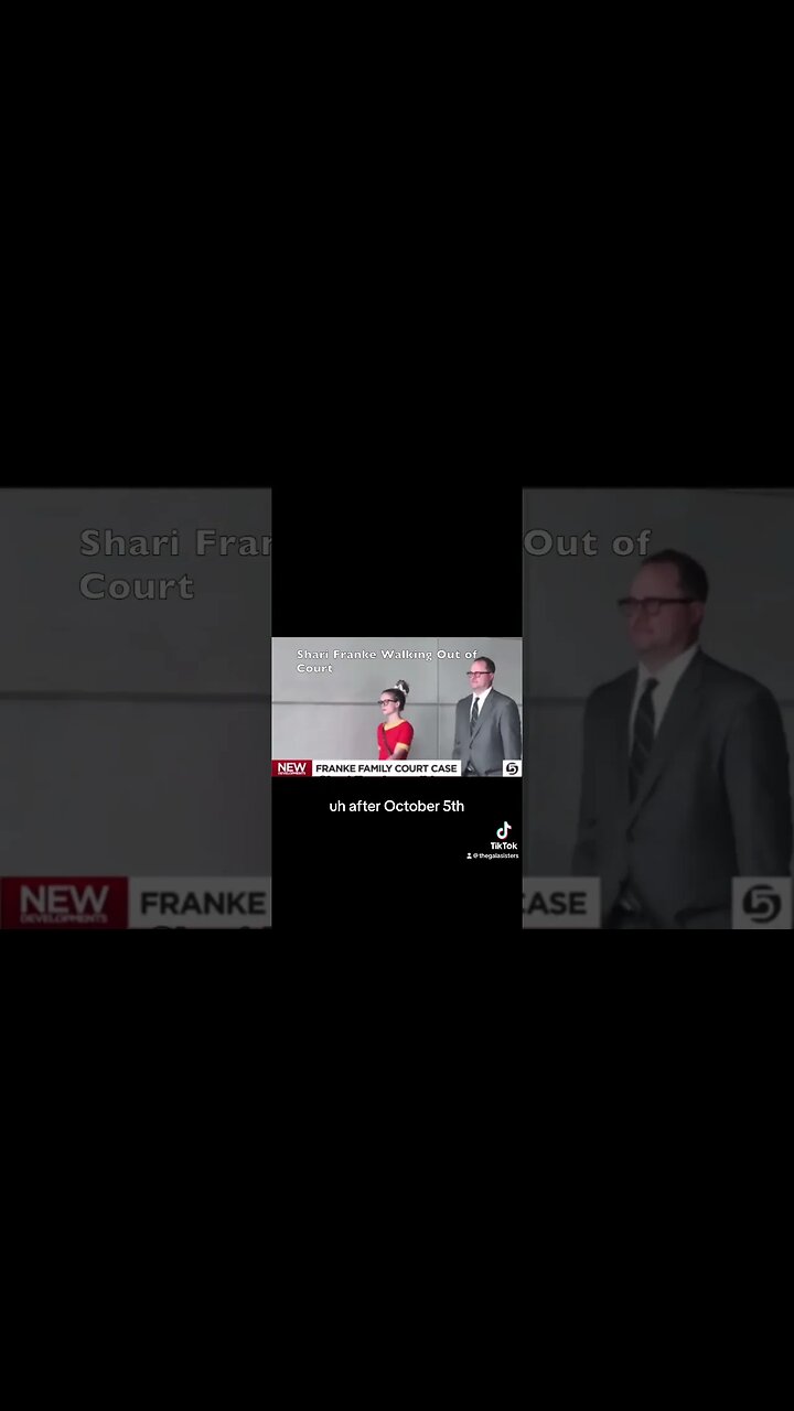 8 Passengers Shari Franke leaving custody hearing. #news #rubyfranke # ...