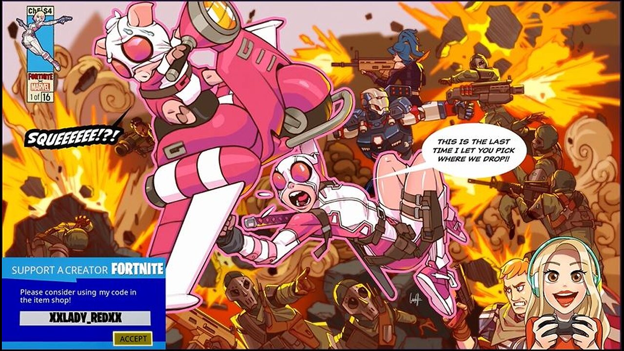 Gwenpool (Marvel Series)-Fortnite
