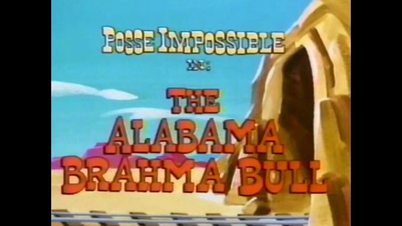 Posse Impossible - The Alabama Brahma Bull - 1977 Cartoon Short ...