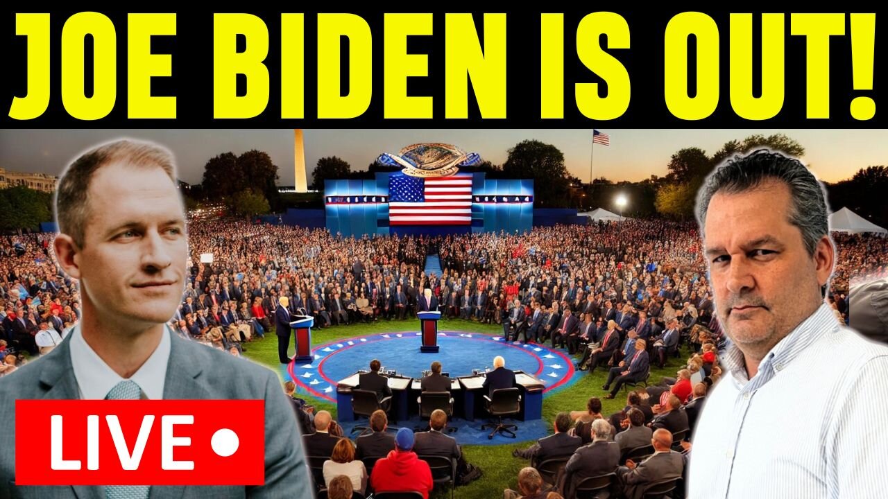 Live JOE BIDEN IS OUT