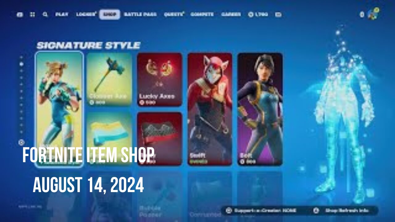 Fortnite Item Shop|August 14, 2024
