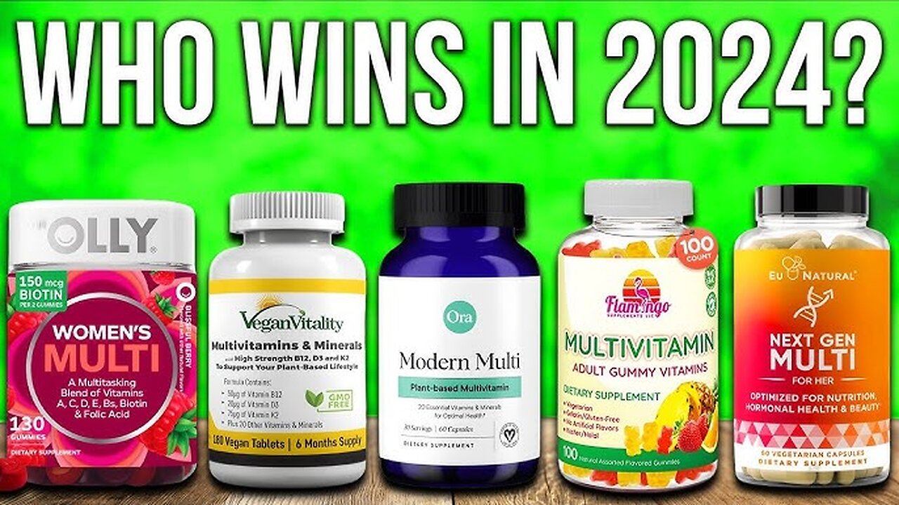 TOP 5 Best Multivitamins For Women of 2024