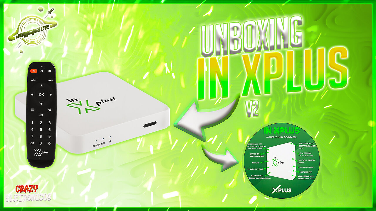 Receptor TV ANDROID IN XPLUS V2 A QUERIDINHA DO BRASIL FICOU MELHOR ...