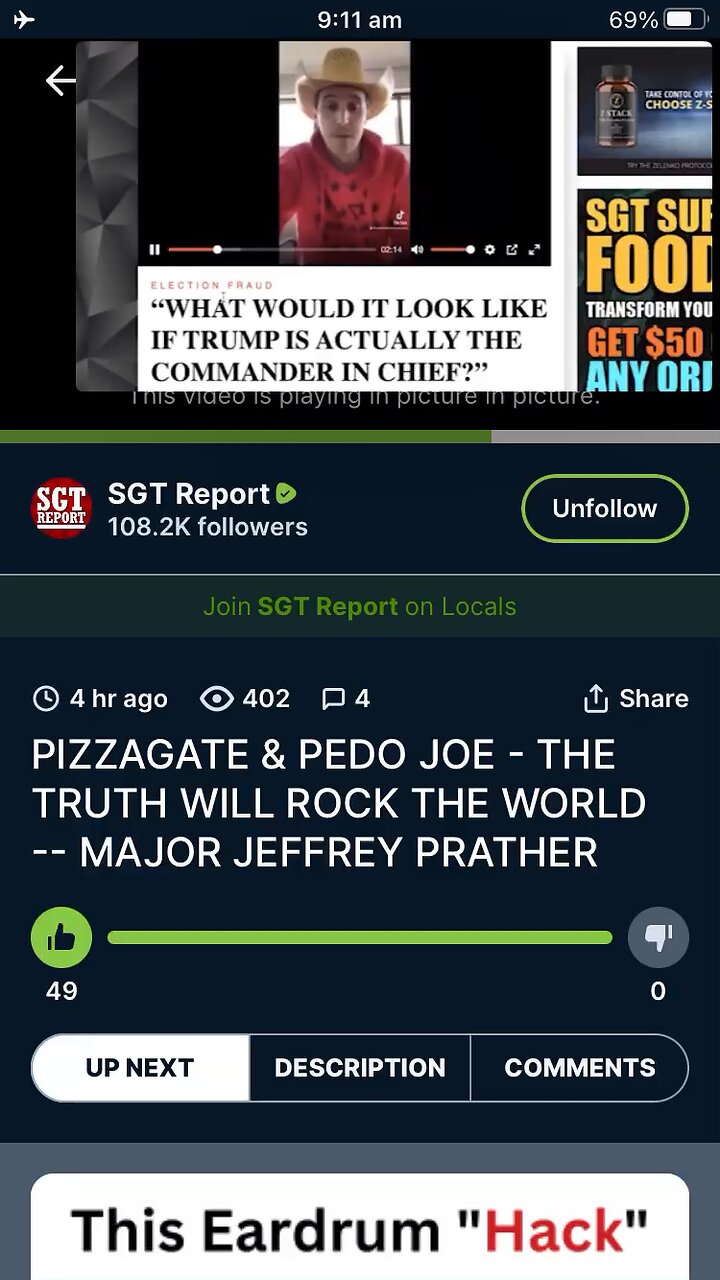 SGT report and other intros to check out