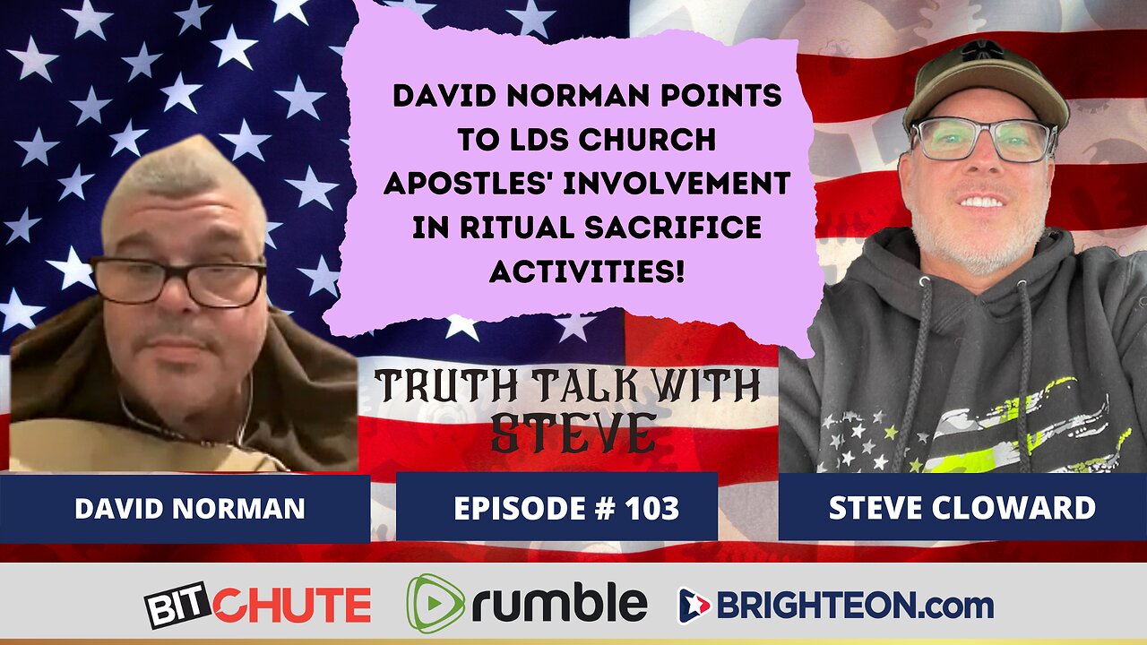 David Norman Points to LDS Church Apostles' Involvement in Ritual ...