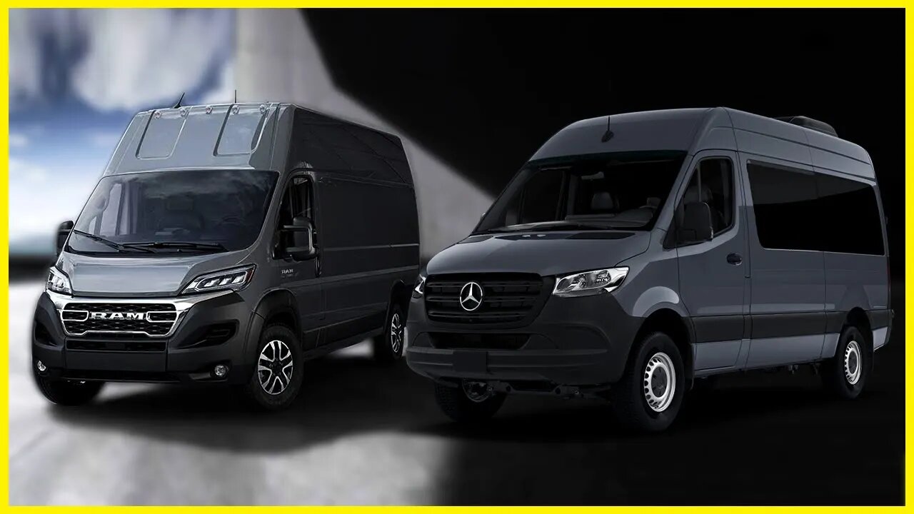 ALL NEW 2023 ProMaster & Sprinter vs Transit For Van Life! Good News Or ...