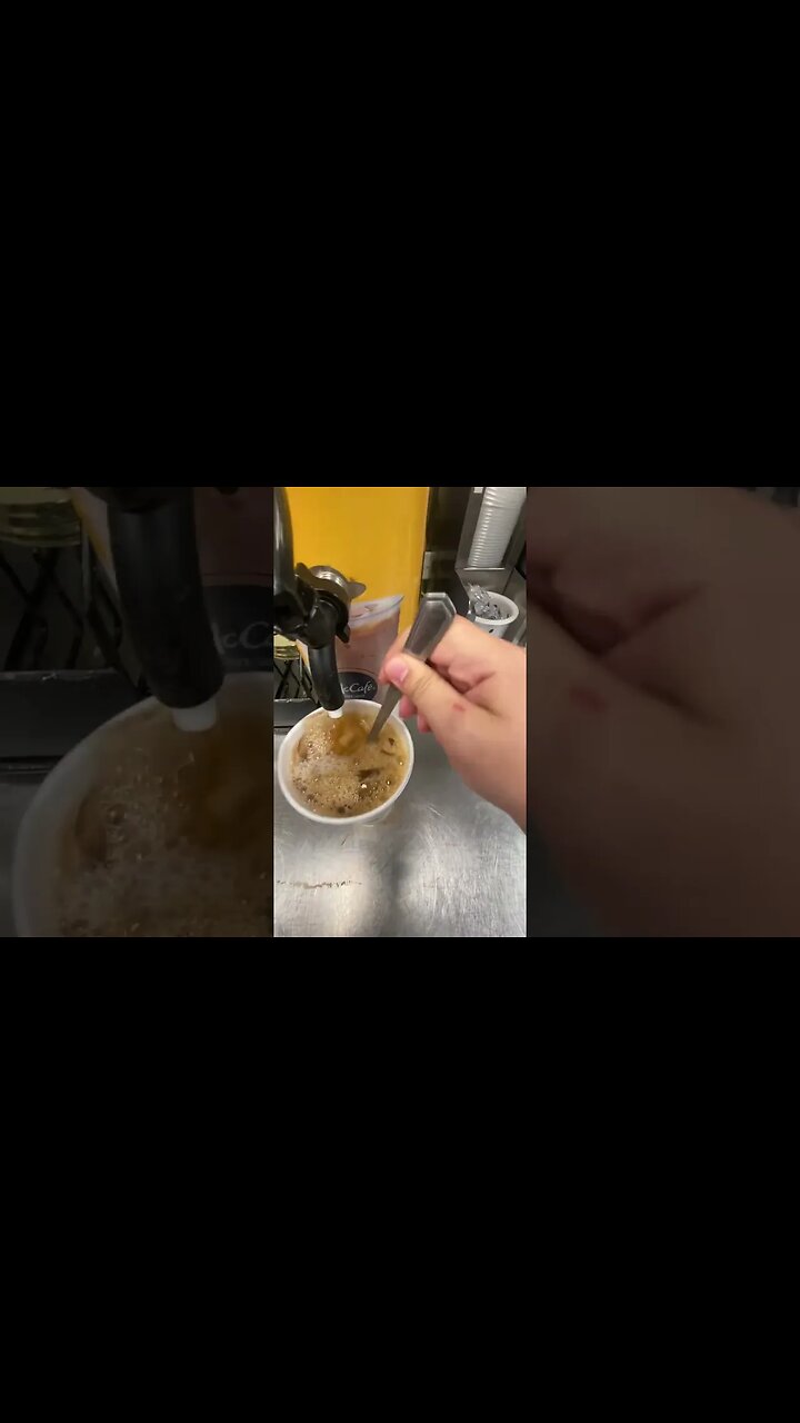 McDonald's Iced Coffee #shorts