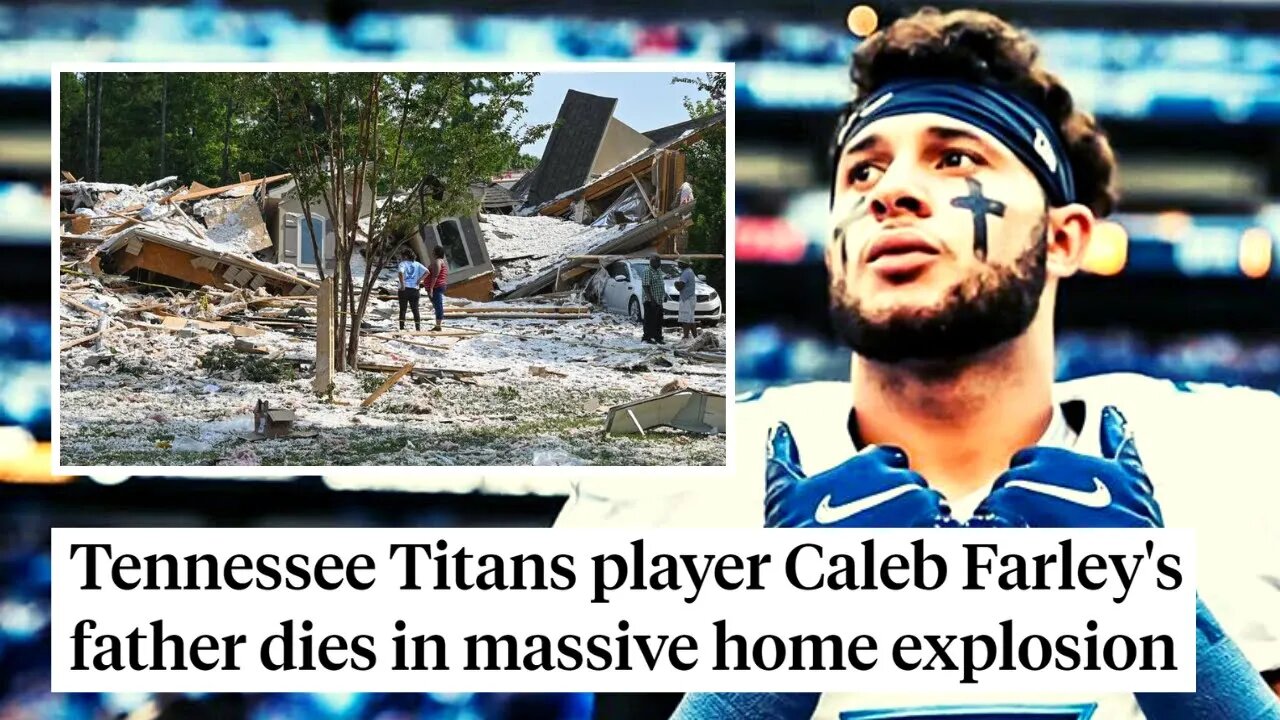 Titans DB Caleb Farley's House EXPLODES In Freak Accident And Kills His ...