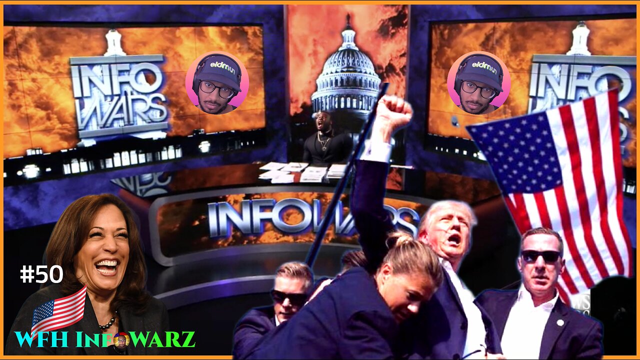 WFH InfoWARZ #50 | Tim Walz chaperones Kamala Harris - 1st CNN ...