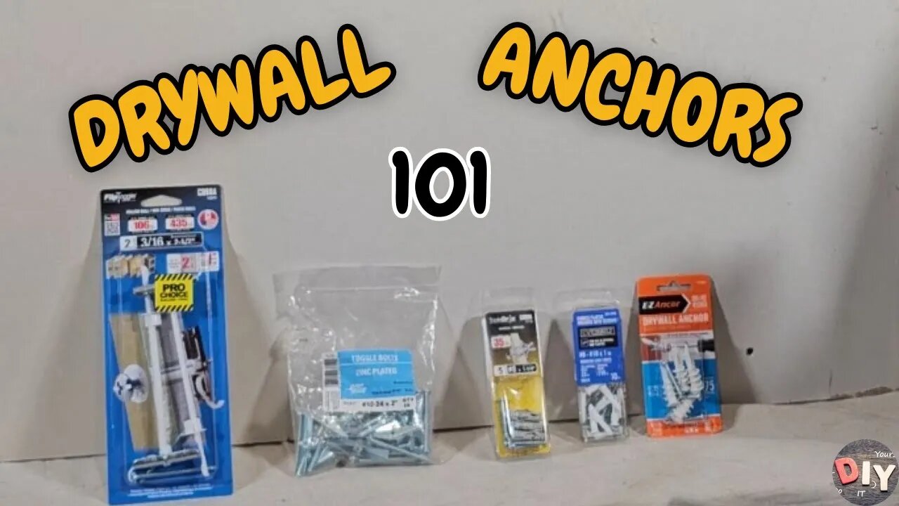 The Ultimate Guide to Drywall Anchors: How to Install and Choose the ...