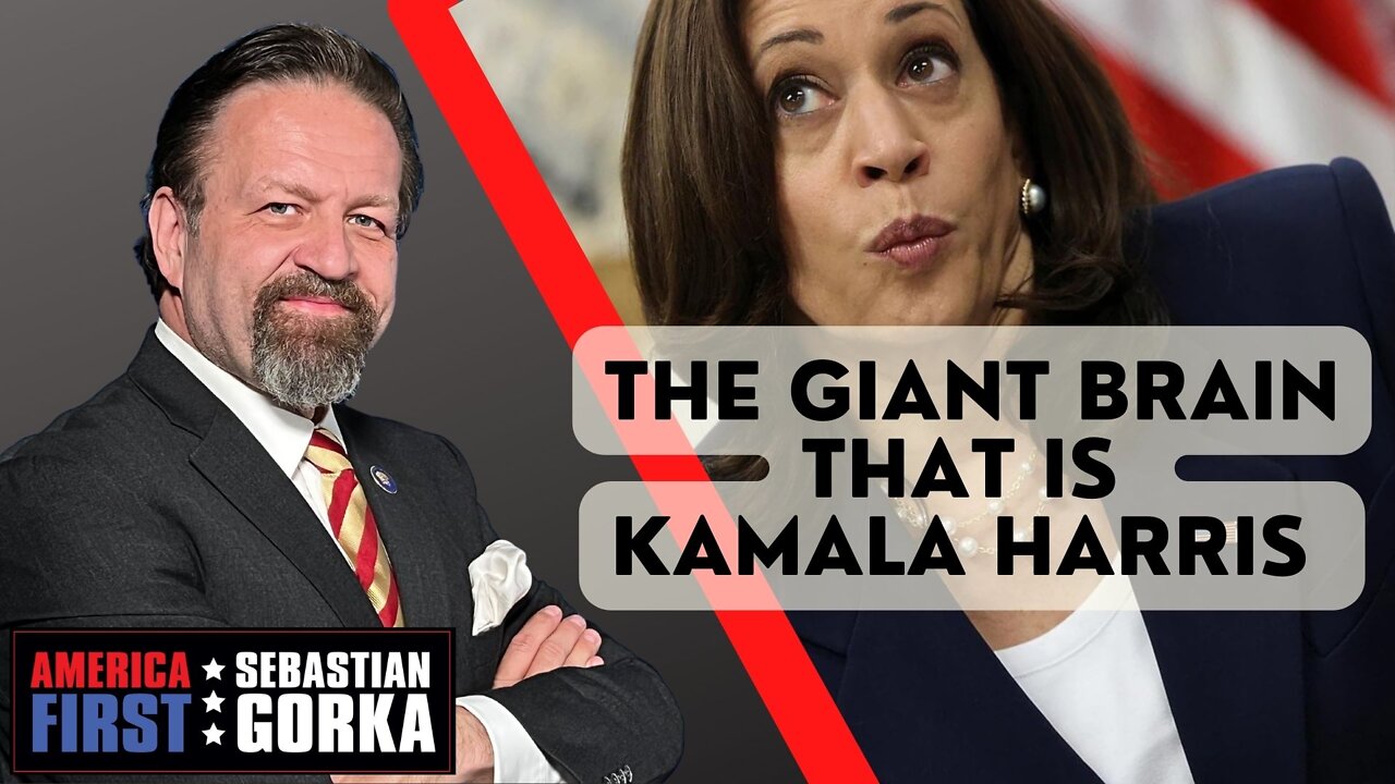 The Giant Brain that is Kamala Harris. Jennifer Horn with Sebastian ...