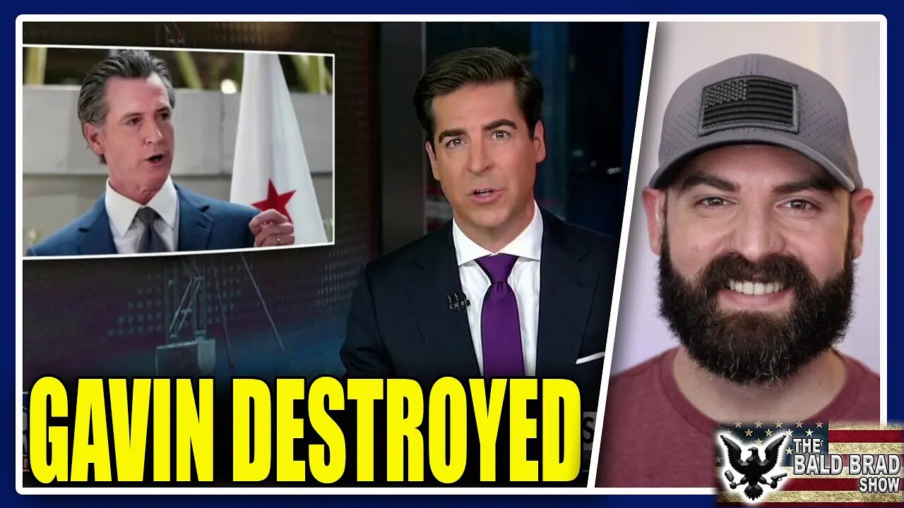 Jesse Watters destroys Gavin Newsom