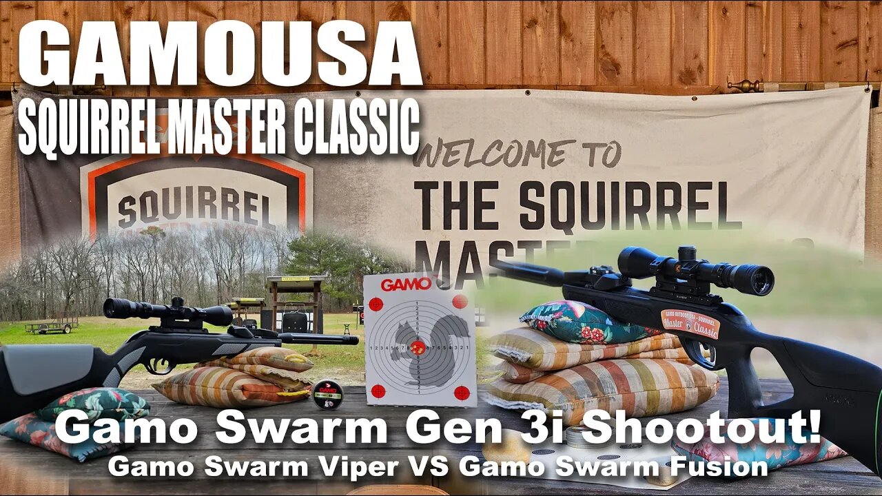 GAMO SMC “The Gear” - Time for a Gamo Swarm Gen3i Shootout! Gamo Swarm ...