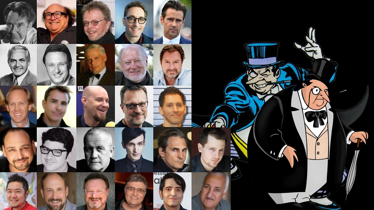 Animated Voice Comparison- Penguin (Batman)