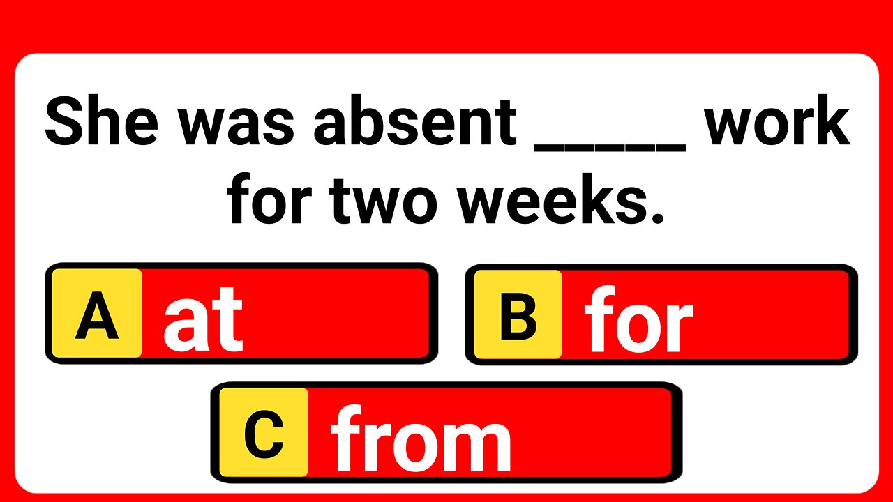 PREPOSITION QUIZ AND TEST | PREPOSITIONS WITH ADJECTIVES | ENGLISH PRO ...