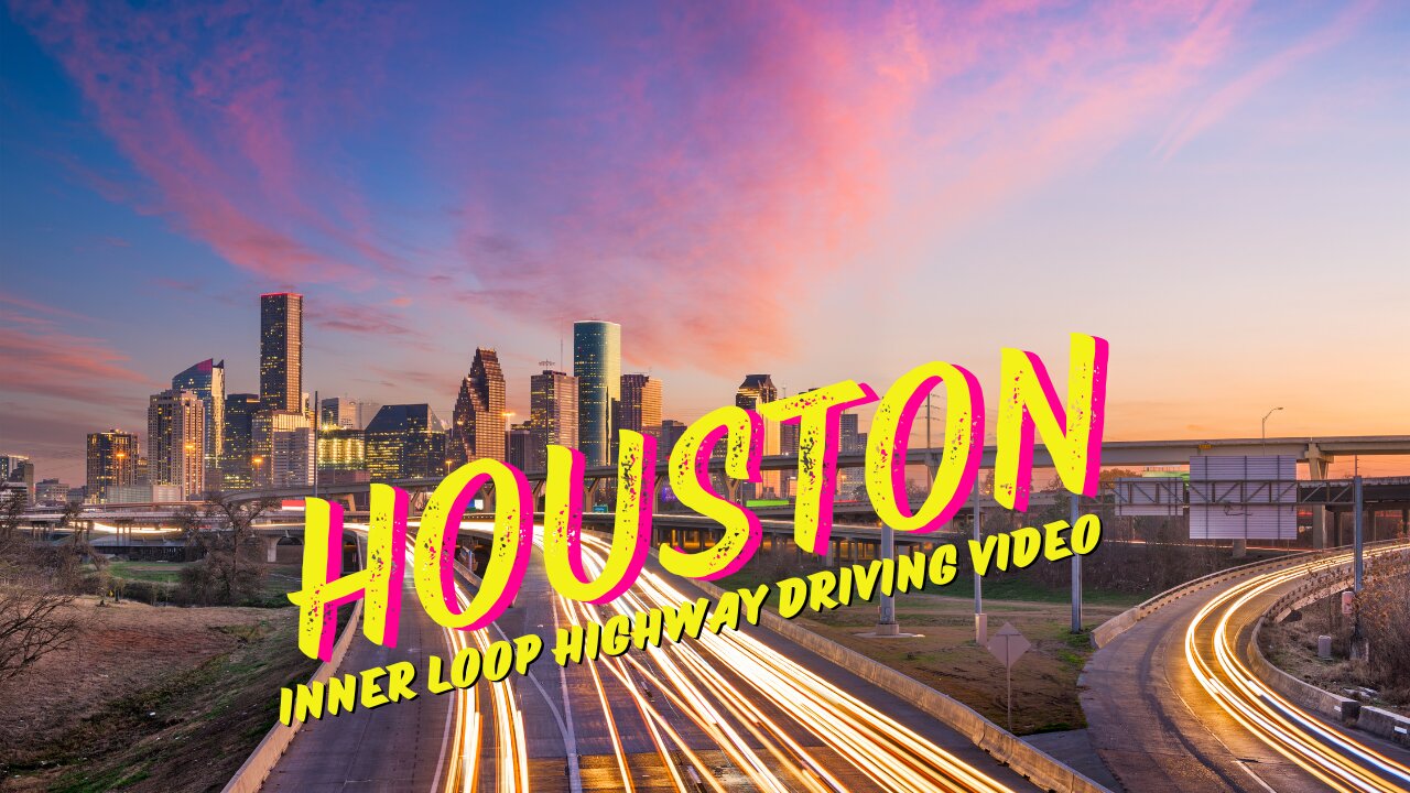 Houston Highway Driving Video 🚗 Inner Loop System 🚙 I-45 / I-10 / I-610 ...