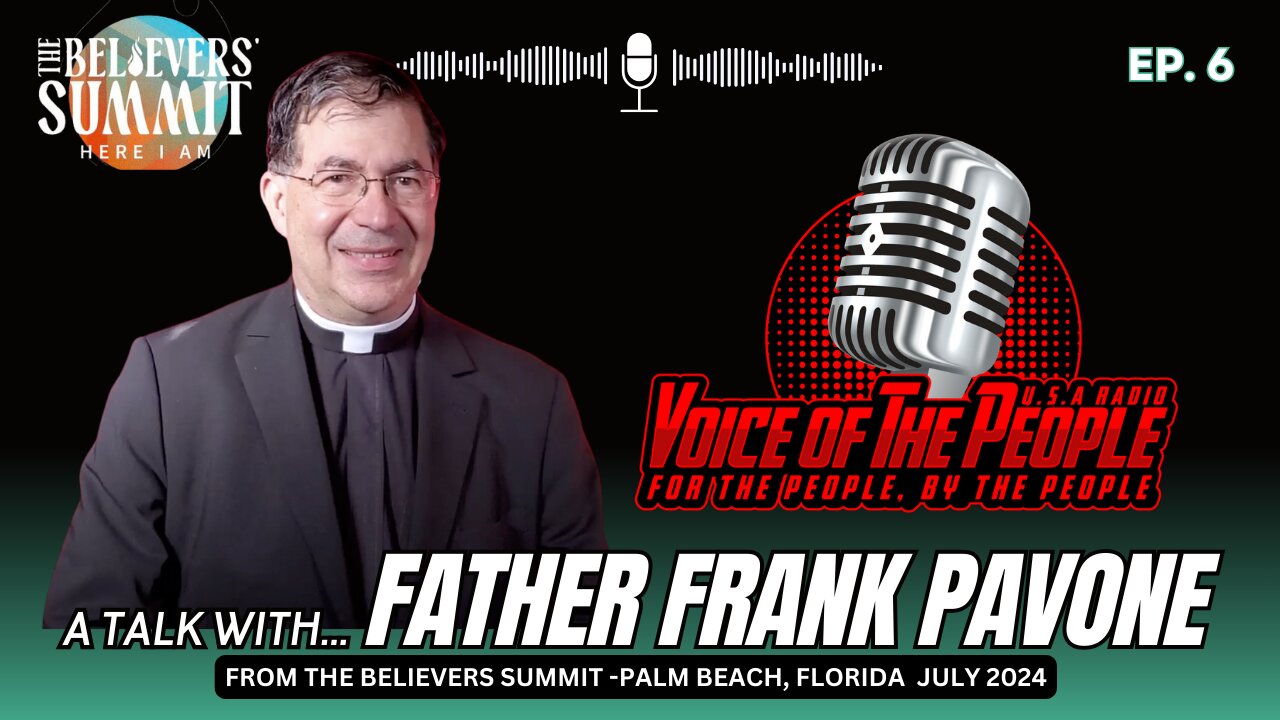 Father Frank Pavone: The legend discusses never sacrificing your ...