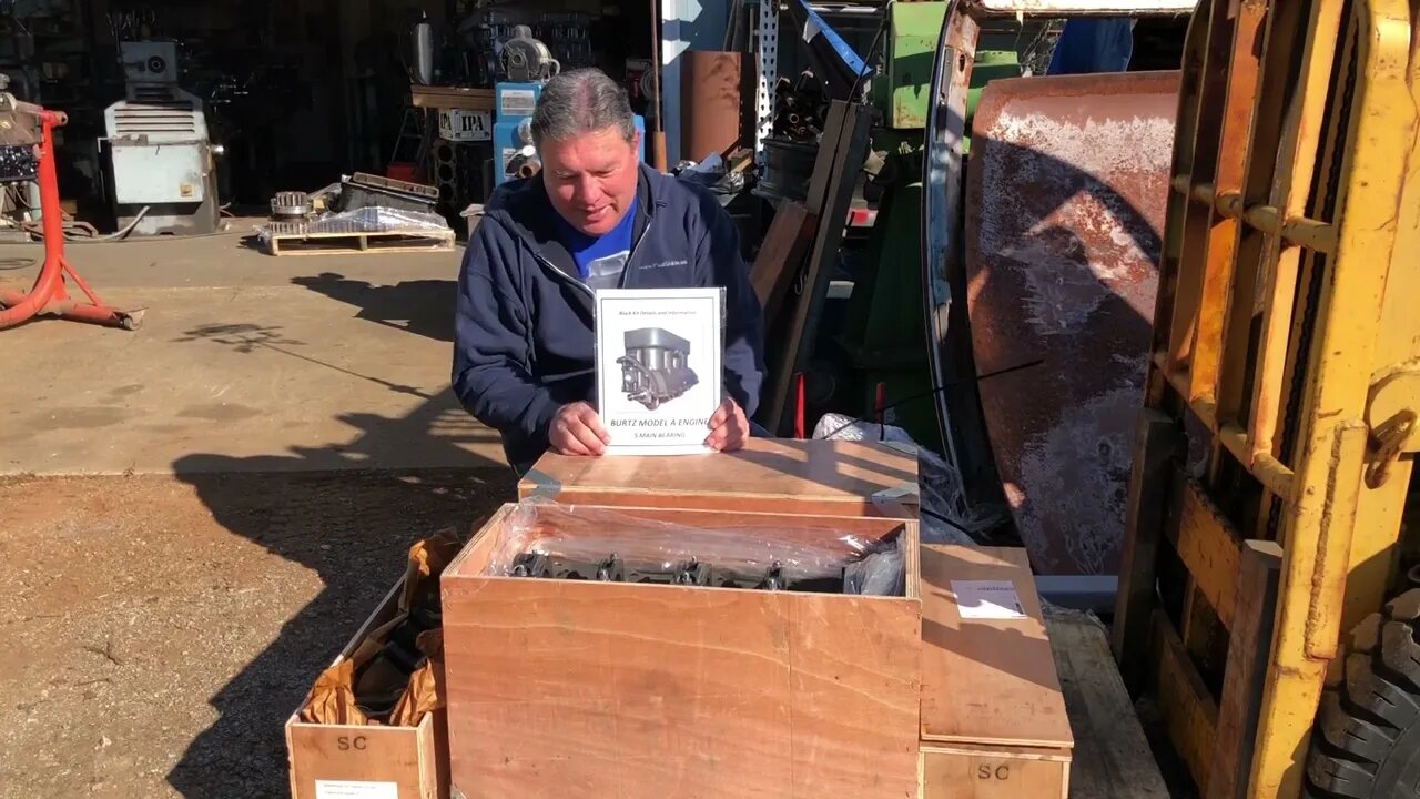 Brand new Burtz Ford Model A engines UPDATE!