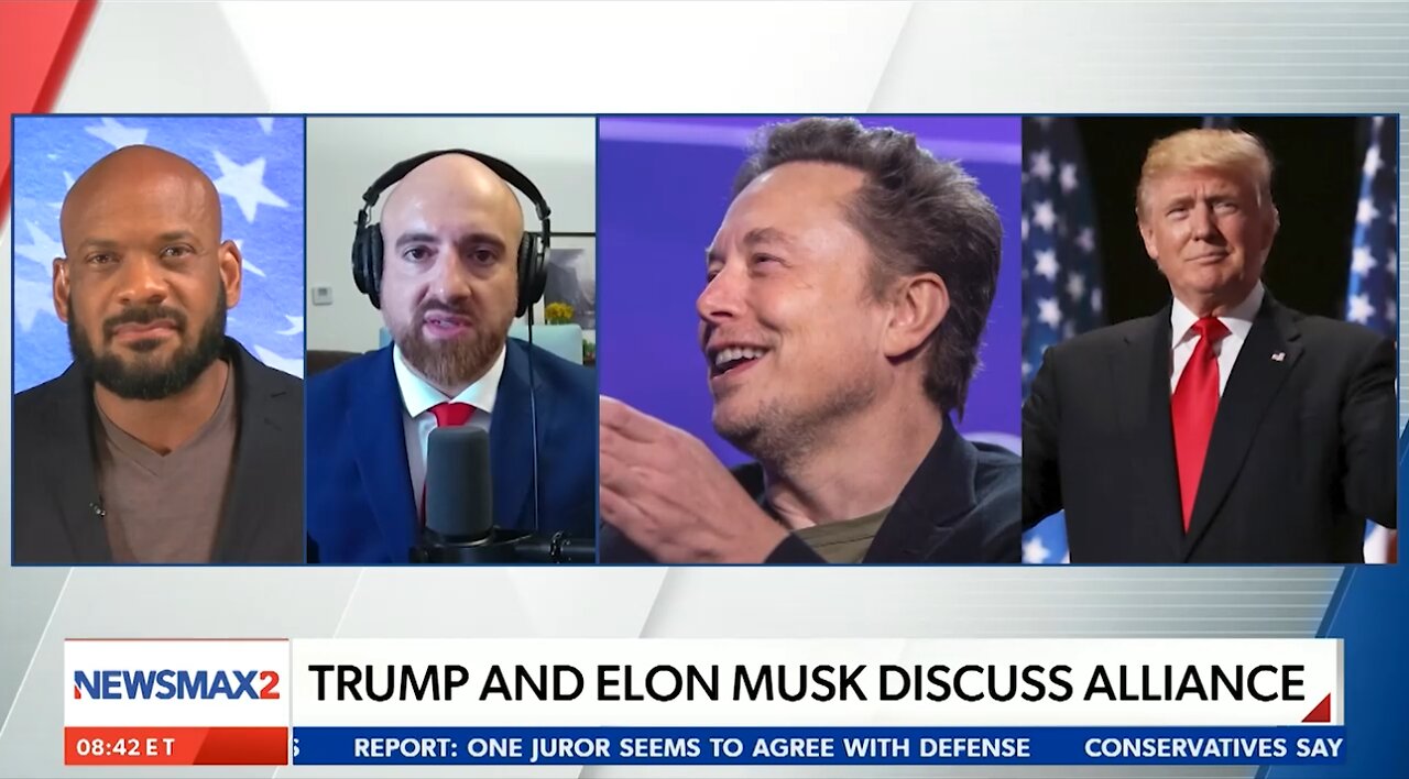 Mike Benz On NewsMax 5-29-24: Responding To WSJ Article On Trump & Musk