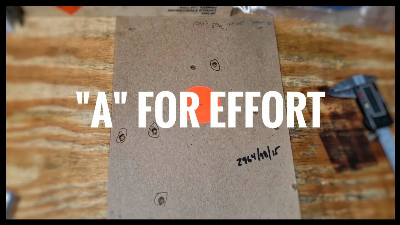 A Swing And A Miss - Picking A Random Charge Of CFE223 With A Hornady ...
