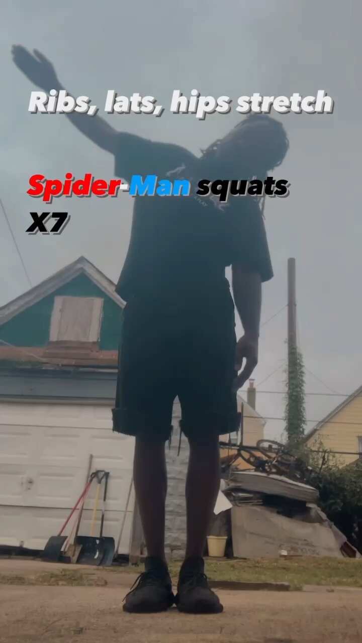 Upper body stretch Men’s stretch