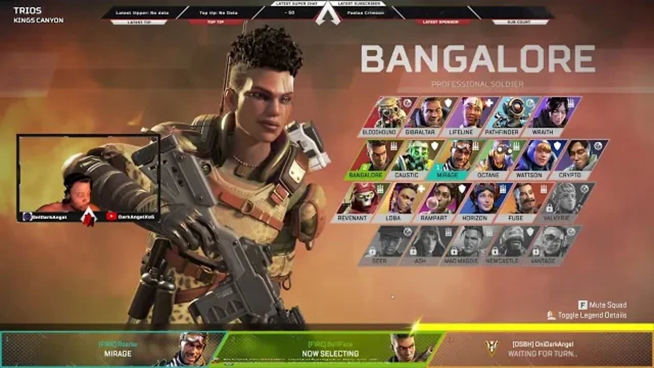Live Apex legions - OutSiders Blood Hounds
