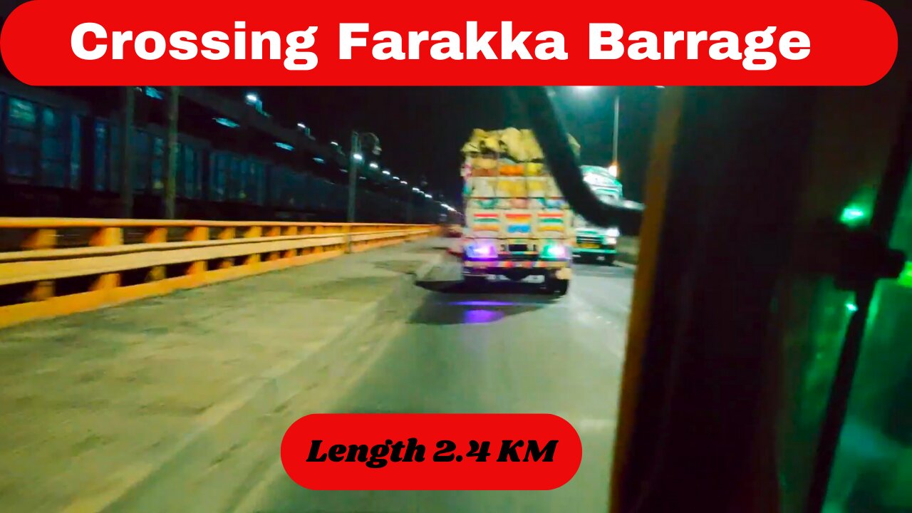 "Farakka Bridge Adventure: Crossing the Iconic Link Over the Majestic ...