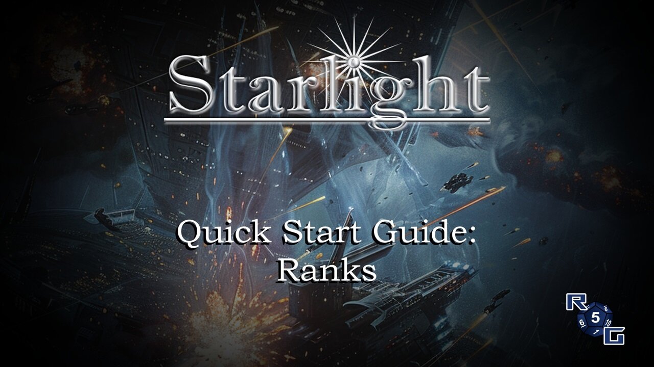 Starlight Quick Start Guide: Ranks
