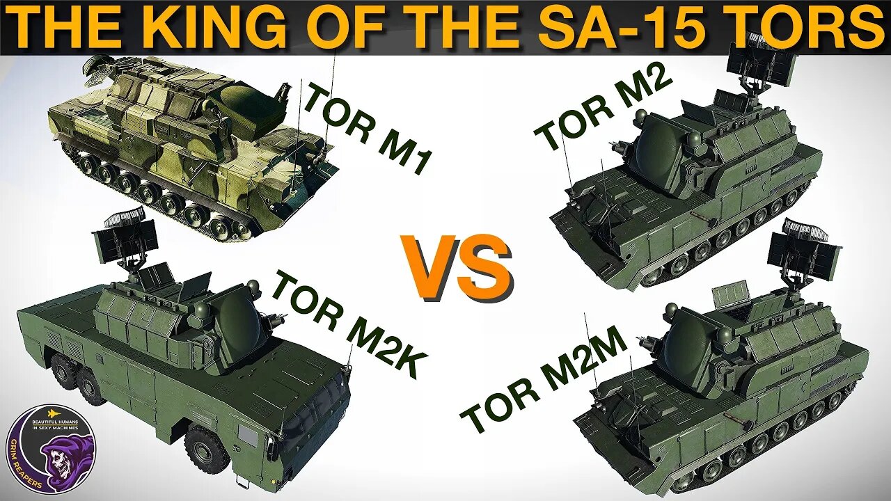 SA-15 TOR M1 vs M2 vs M2K vs M2M: Which Is The Best SHORAD? | DCS