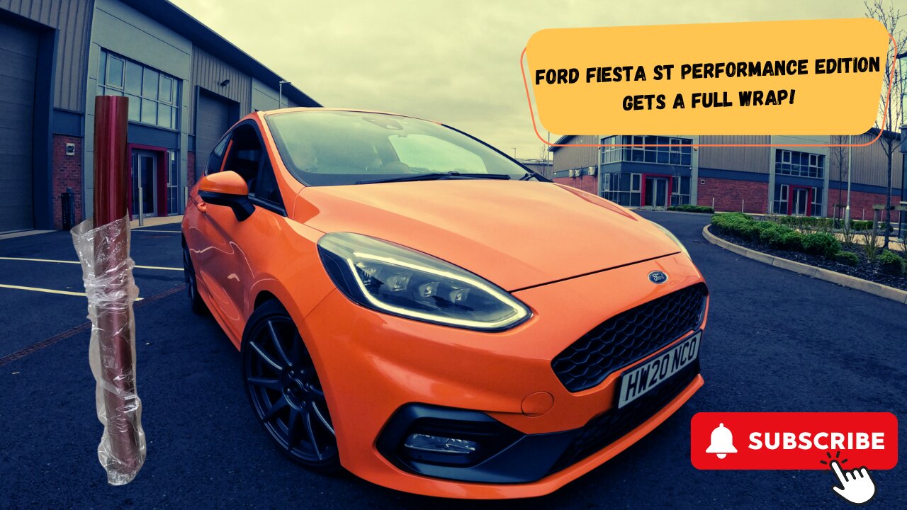 Ford Fiesta ST Performance Editions Gets a full wrap in Avery Dennison ...