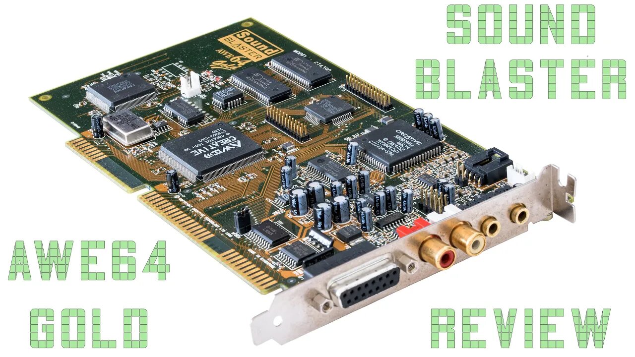 Sound Blaster AWE64 Gold - Quest For The Ultimate DOS Sound Card Part ...