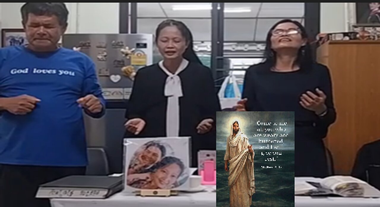 Worshipping with sister Tabitha and Grace- ศึกษามัทธิวบทที่ 11- ยอห์น ...