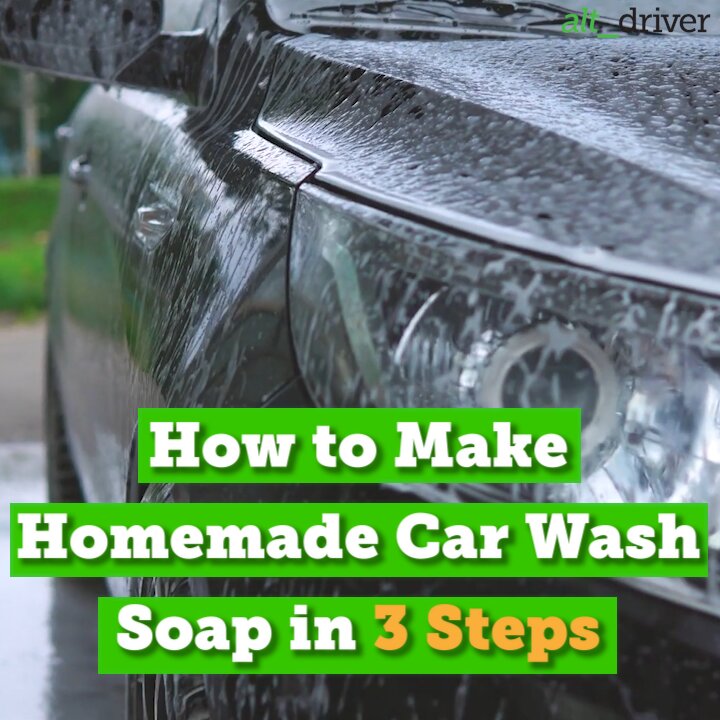 How to Make Homemade Car Wash Soap in 3 Steps