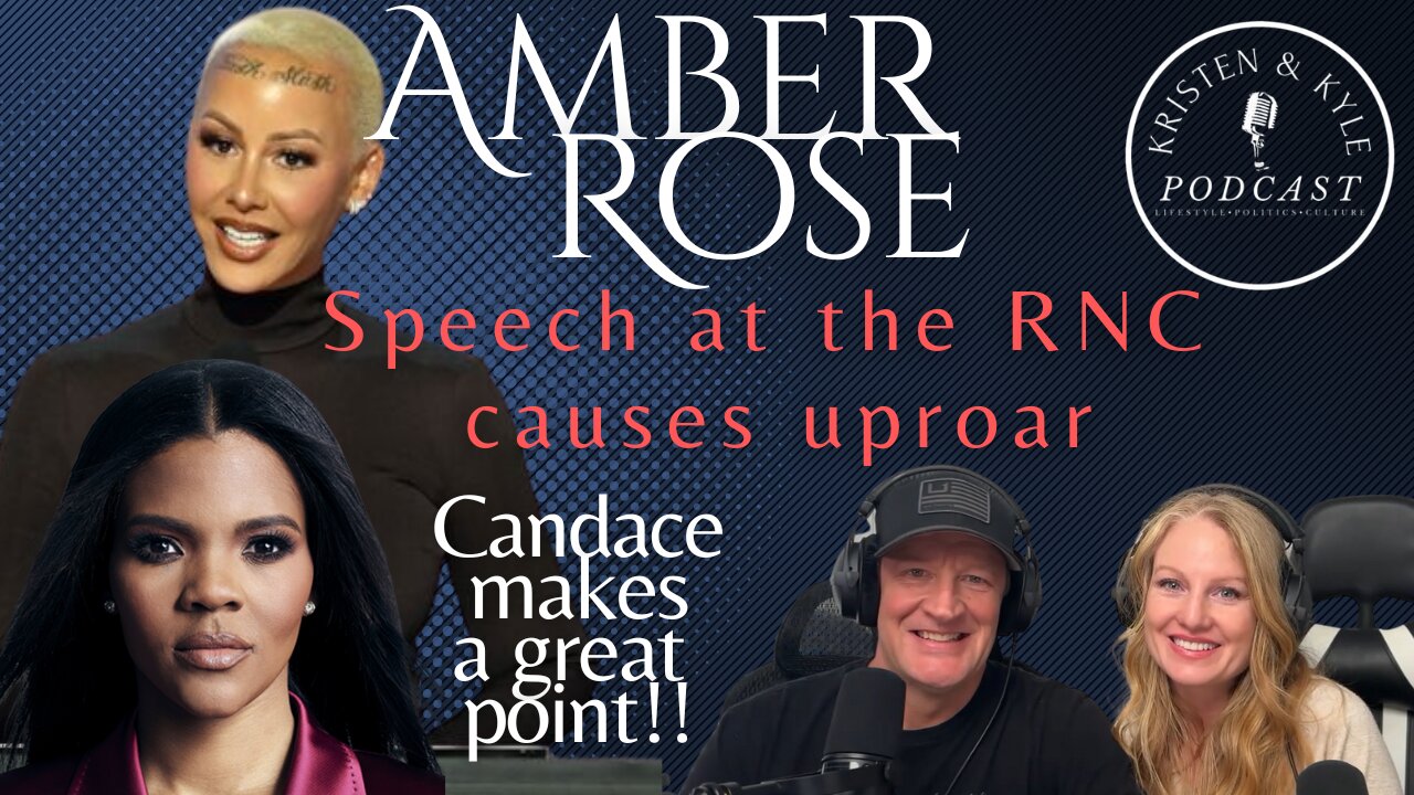 AMBER ROSE RNC SPEECH//CANDACE OWENS MAKES A GOOD POINT