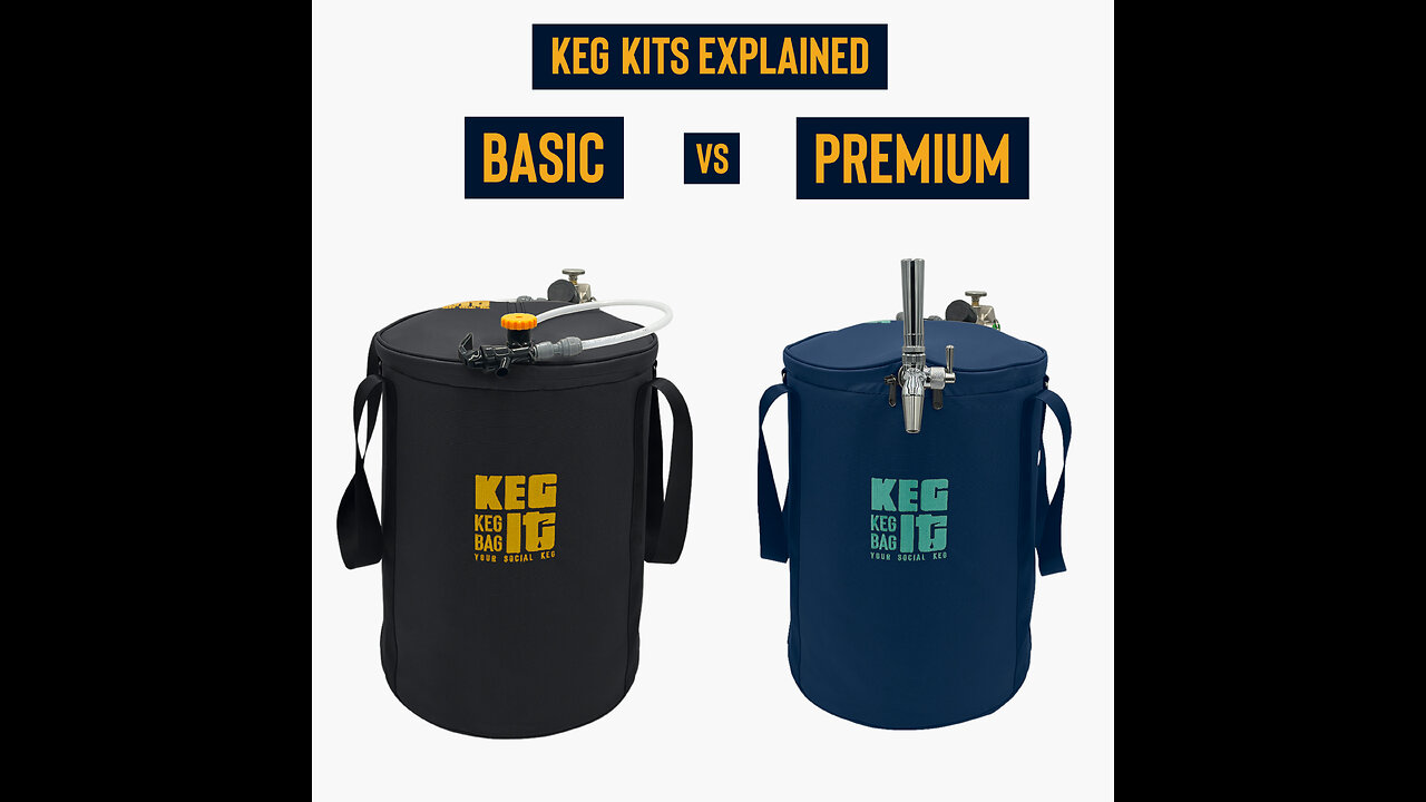 Keg It Keg Kits - Basic vs. Premium