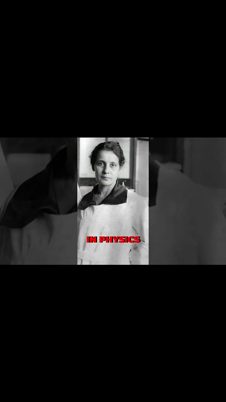 Lise Meitner: The Woman Behind the ATOMIC BOMB and NUCLEAR FISSION #shorts
