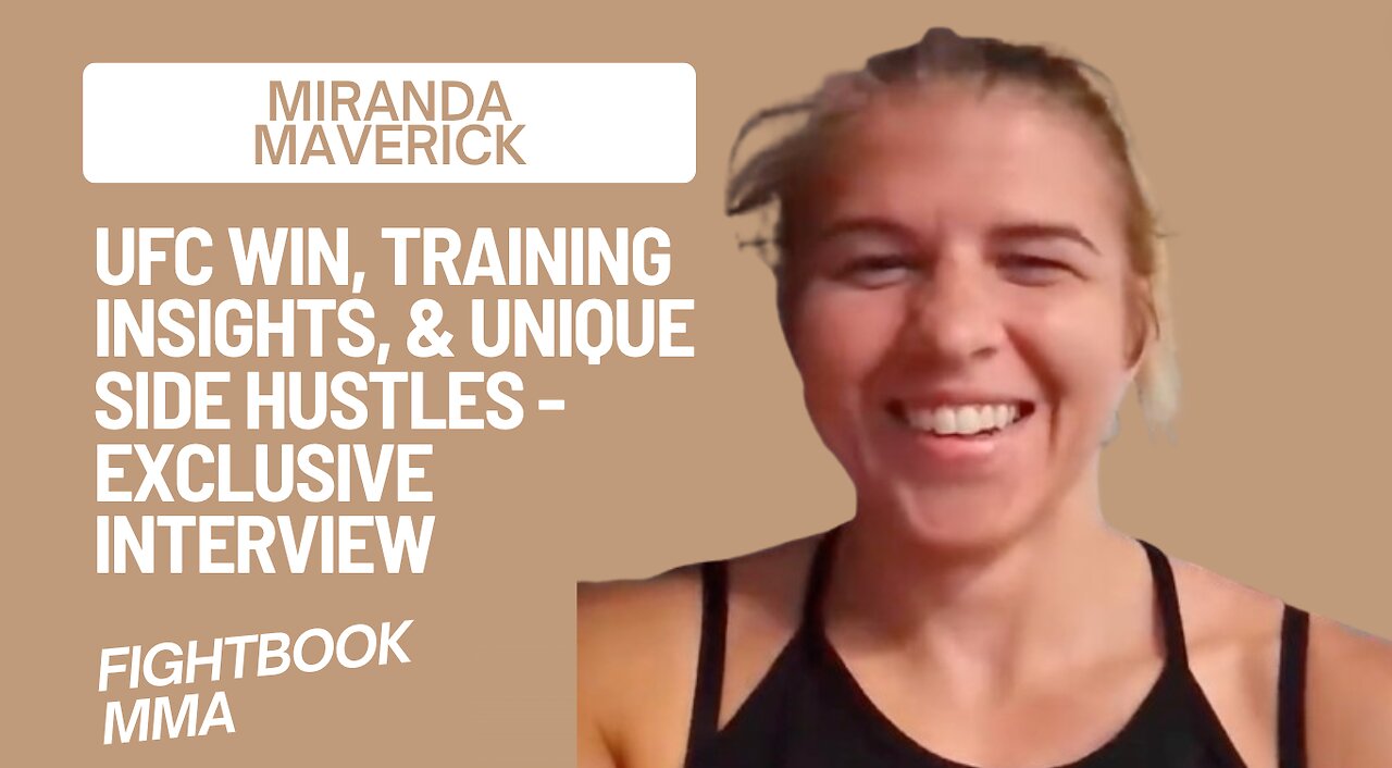Miranda Maverick: UFC Win, Training Insights, & Unique Side Hustles ...