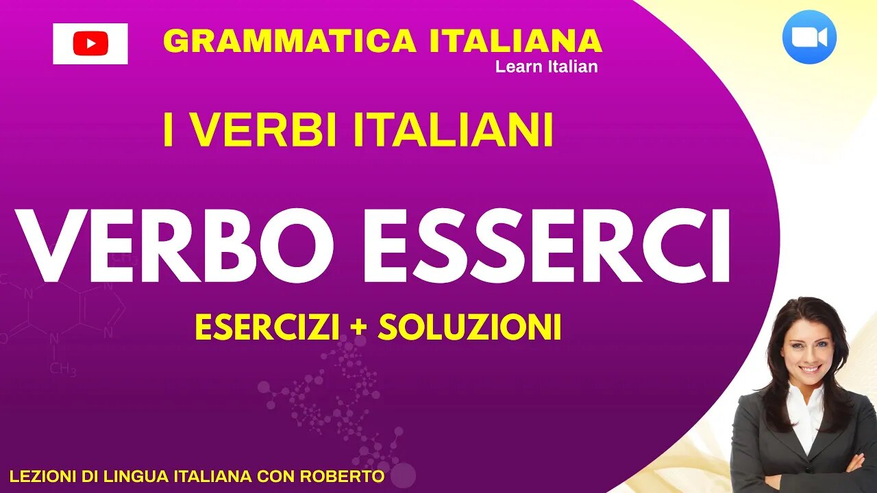 The verb ESSERCI (c'è - ci sono). Theory, practical examples, exercises ...