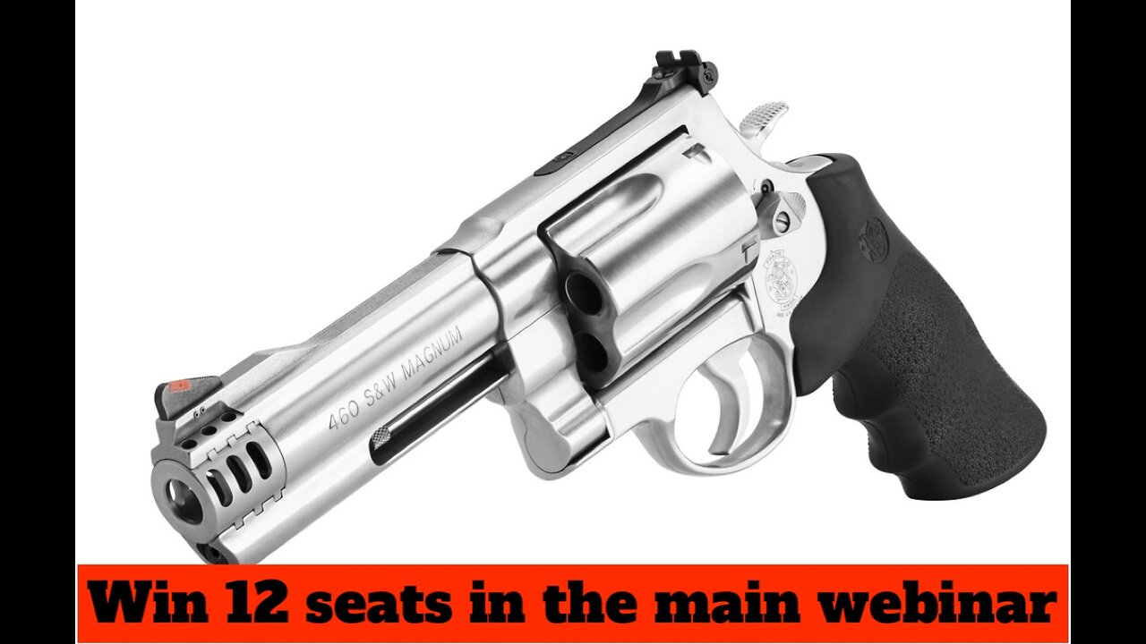 SMITH & WESSON X-FRAME SERIES MODEL 460V REVOLVER MINI #1 For 12 Seats ...