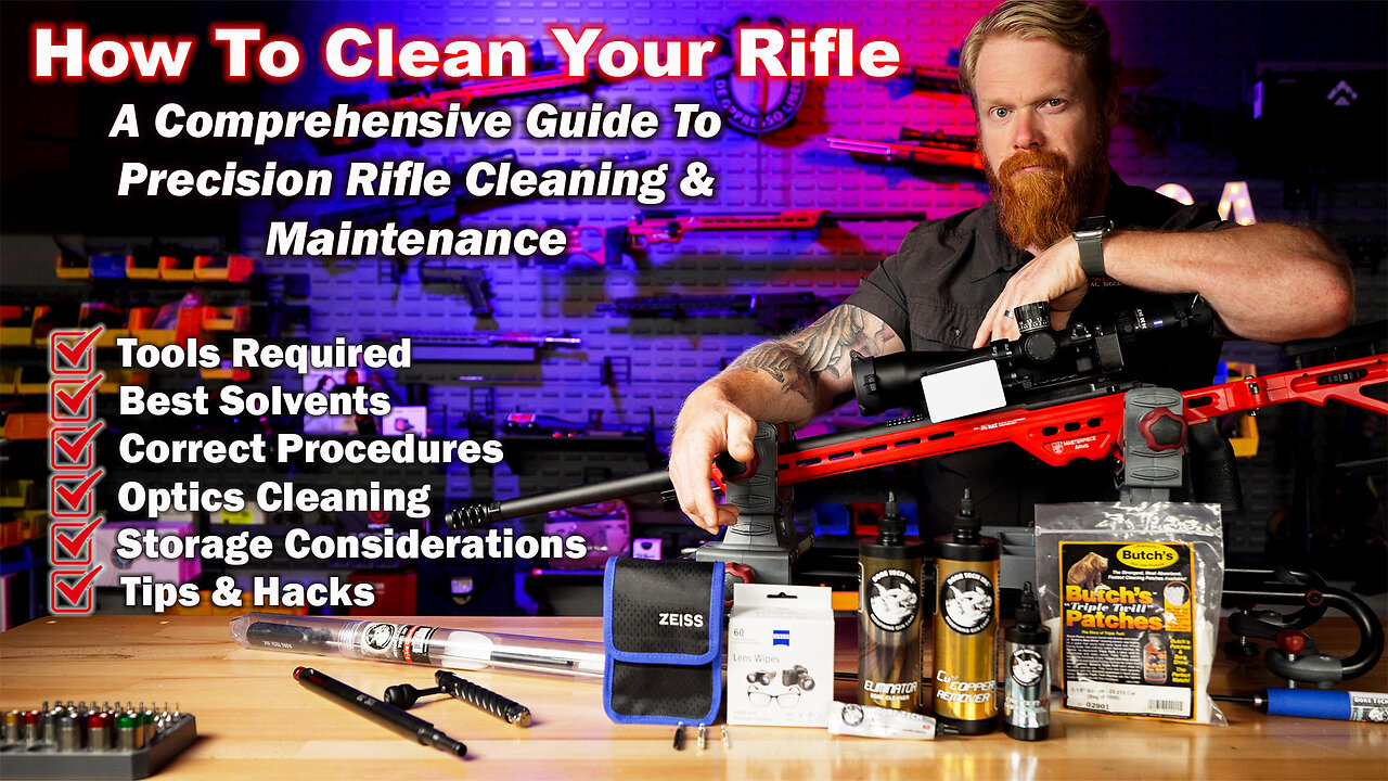 How To Clean Your Rifle... The Right Way. The Definitive Guide On ...