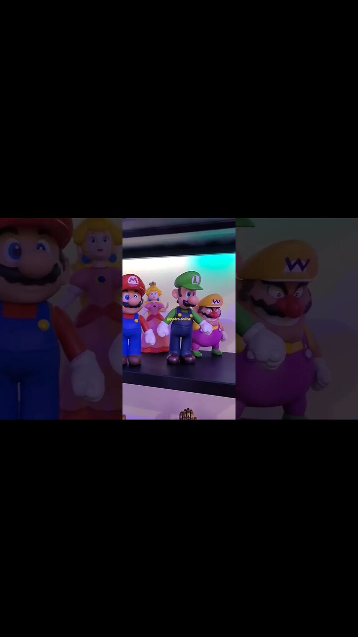 Coleção super Mário Bros Action figure #supermario #mariobros #coleção